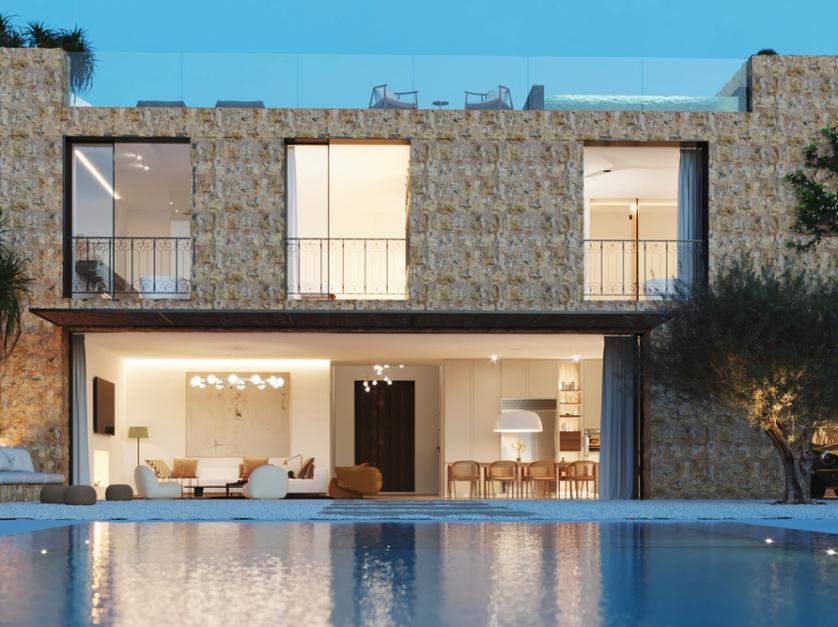 Neues luxuriöses Stadthaus zu verkaufen in Portol, Mallorca - Wohnglück.de